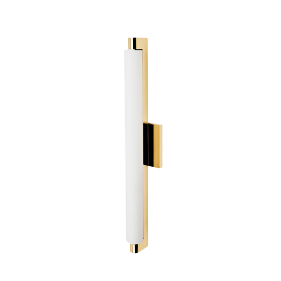 Waterworks Axil Wall Mounted Bar Sconce | Luxury Bathroom Lighting
